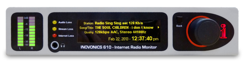 Internet Radio Monitor - Model 610 | Inovonics Broadcast, Inc.