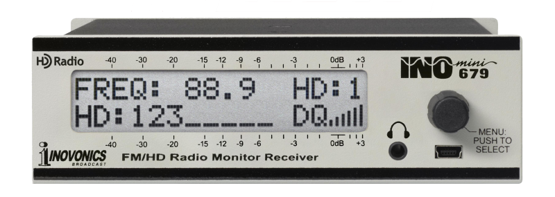 INOmini FM/HD Radio™ Monitor/Receiver - Model 679 | Inovonics Broadcast ...