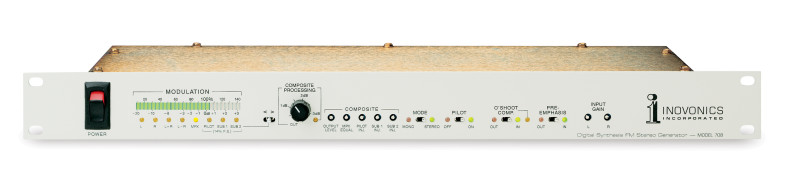 Digital-Synthesis FM Stereo Generator - Model 708 | Inovonics Broadcast ...
