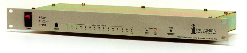 RDS/RBDS Encoder - Model 710 | Inovonics Broadcast, Inc.
