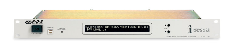 Dynamic RDS Encoder - Model 720 | Inovonics Broadcast, Inc.