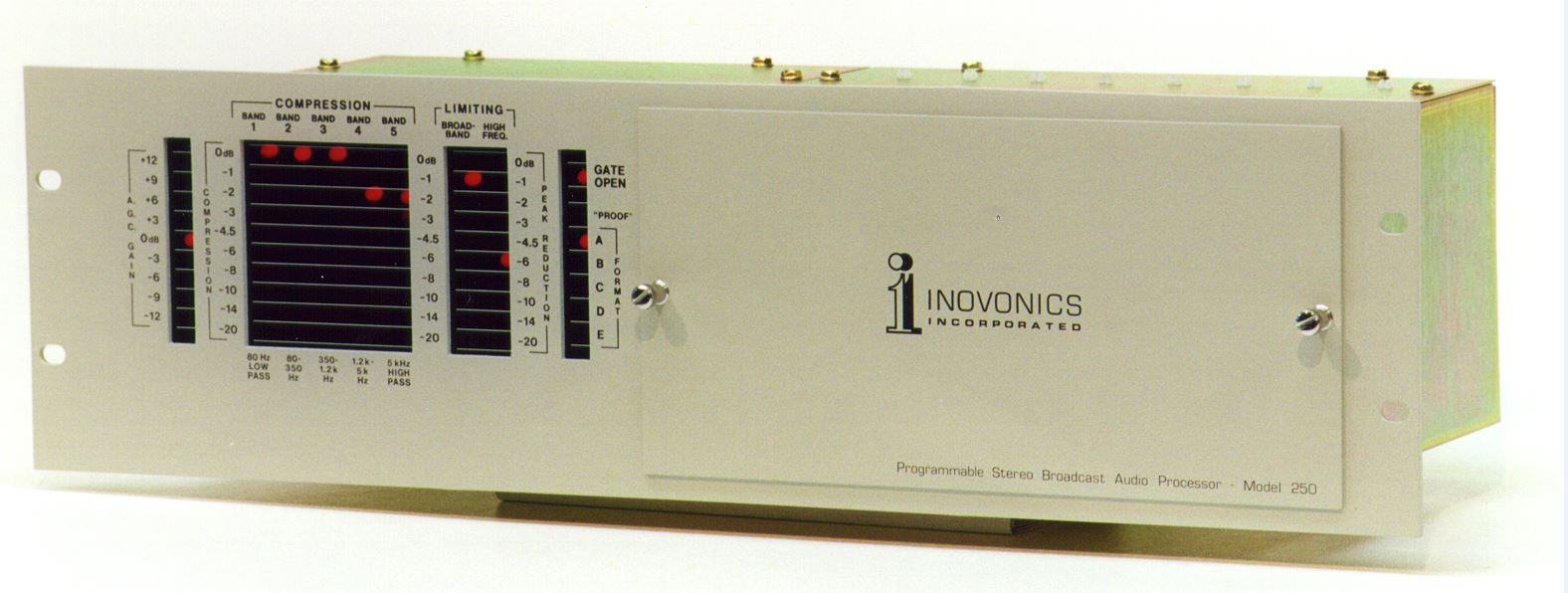 Audio FM Processor - Model 250 | Inovonics Broadcast, Inc.