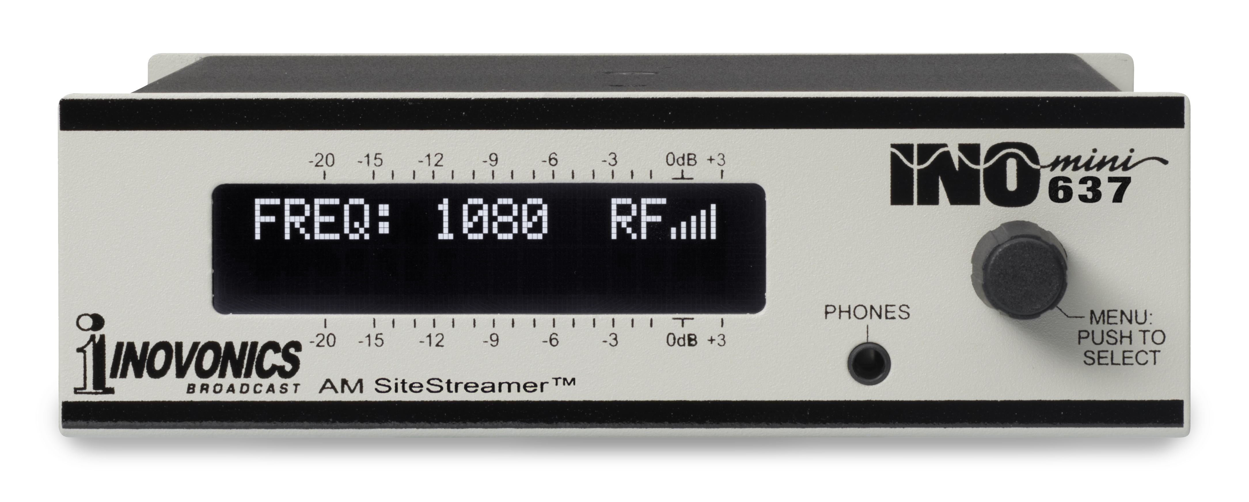 INOmini AM SiteStreamer™ - Model 637 | Inovonics Broadcast, Inc.