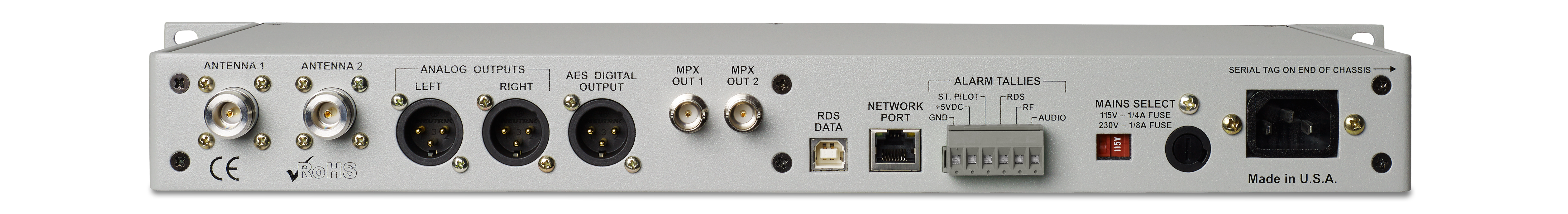 AARON FM Rebroadcast Receiver - Model 650 | Inovonics Broadcast, Inc.