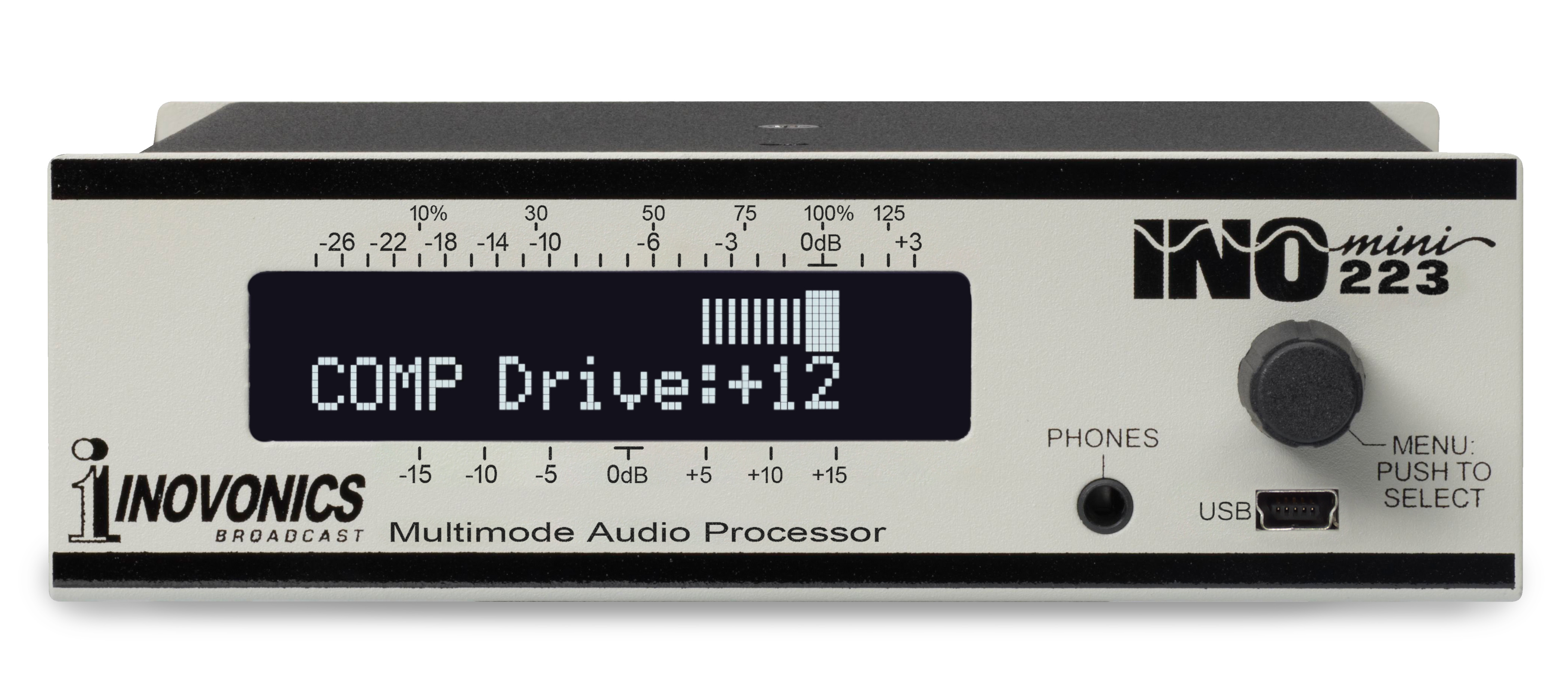 INOmini Multimode Audio Processor - Model 223 | Inovonics Broadcast, Inc.